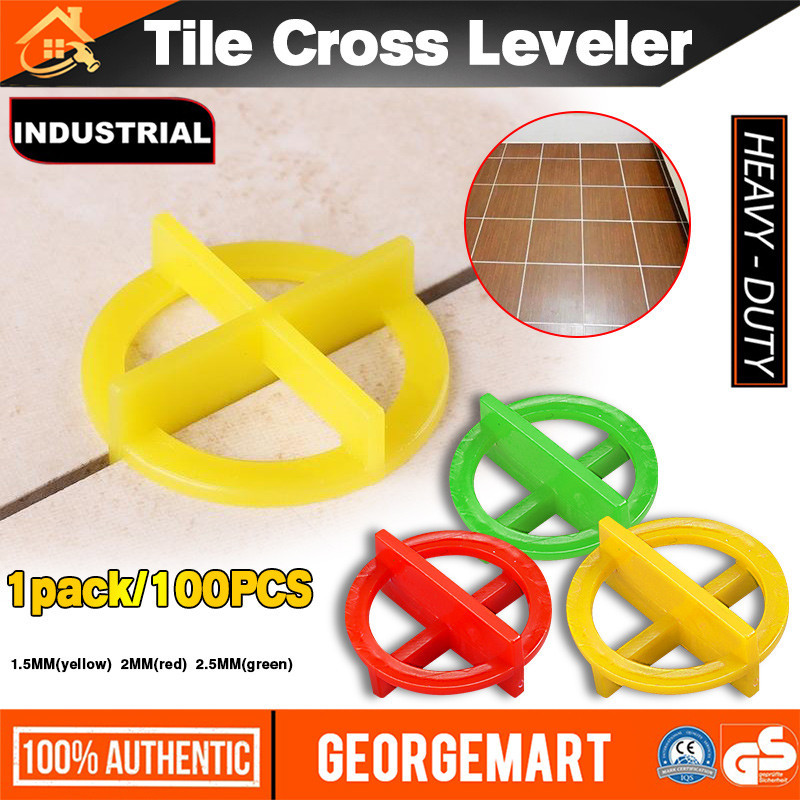 100pcs Removable Cross Tile Leveling Wedge Gap Tile Gap Leveling System ...