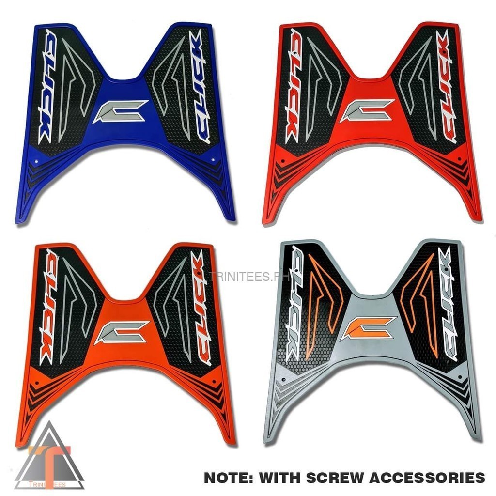 HIFAST Honda Click V1/V2/V3 125i/150i Footboard Rubber Matting With ...