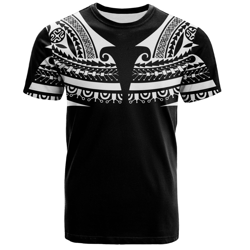 Polynesian All Over Print T-Shirts - Polynesian Tattoo Style T-SHIRT ...