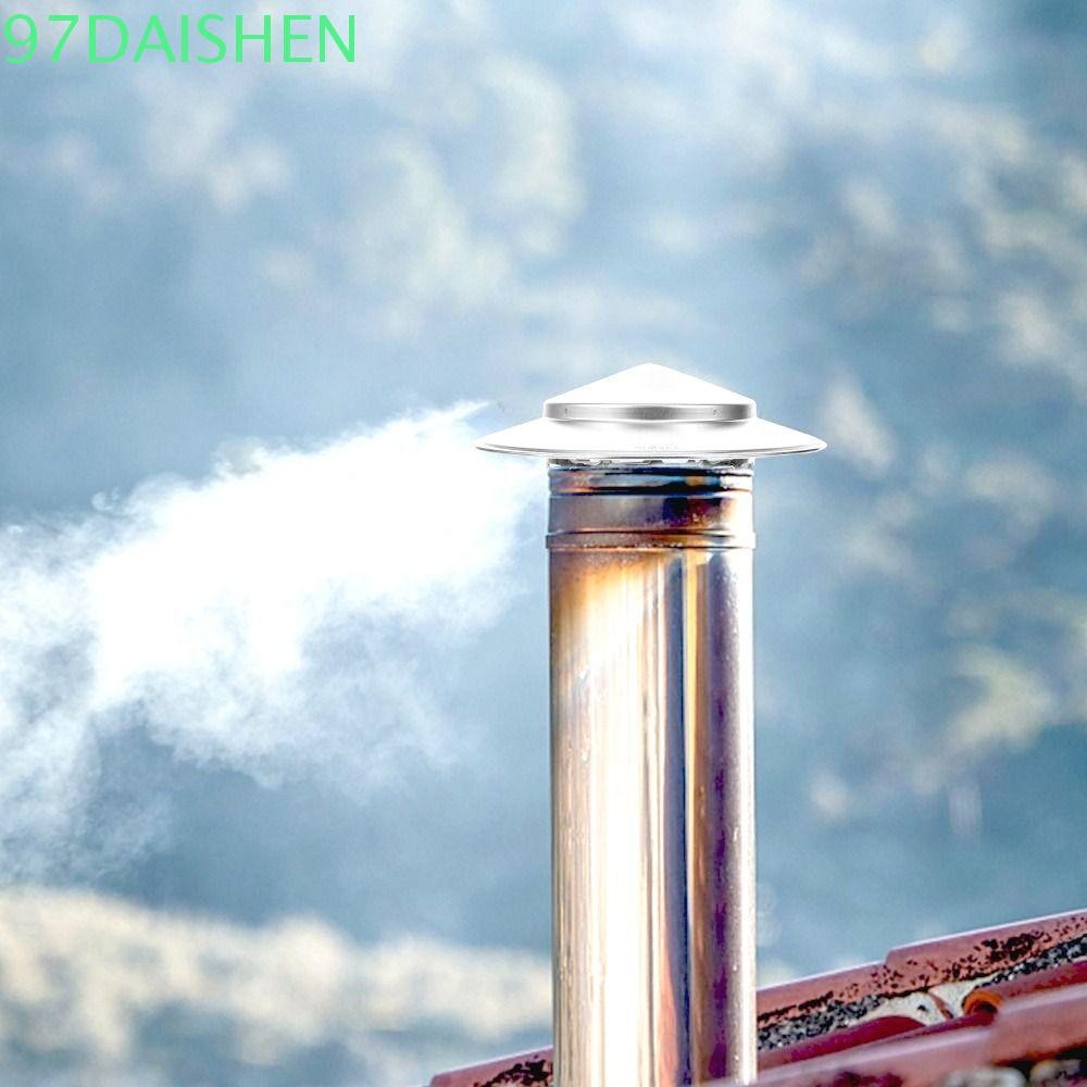 DAISHEN Fireplace Chimney Caps, 75-200mm Umbrella-shaped Smoke Exhaust ...