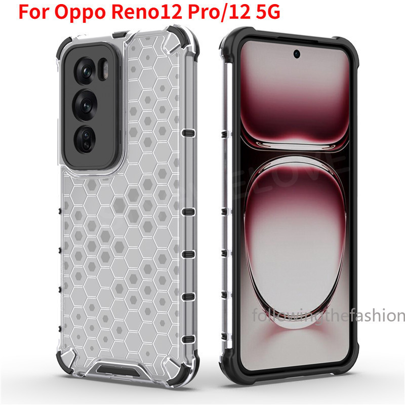 Airbag Casing For OPPO Reno 12 5G 2024 Phone Case Shockproof Armor ...