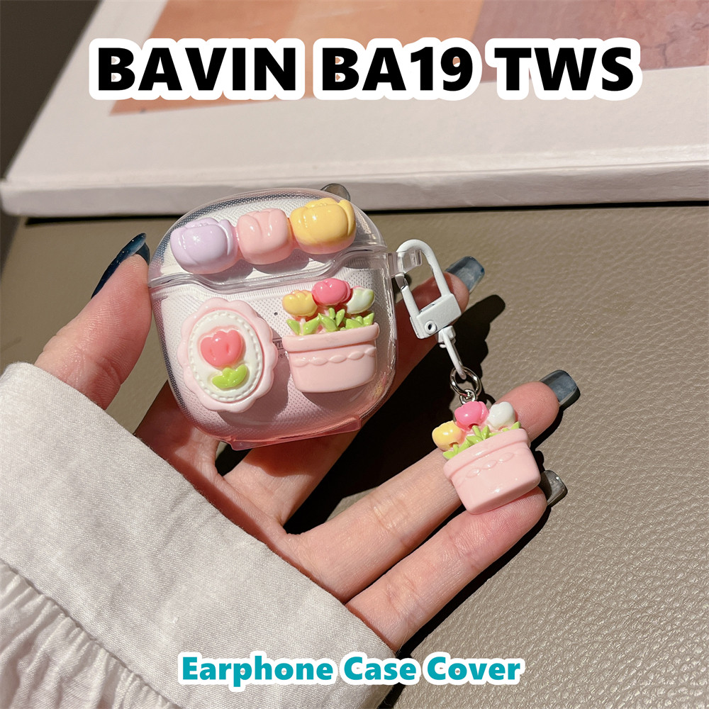 【Discount】For BAVIN BA19 TWS Case Cartoon Fresh Style Soft Silicone ...