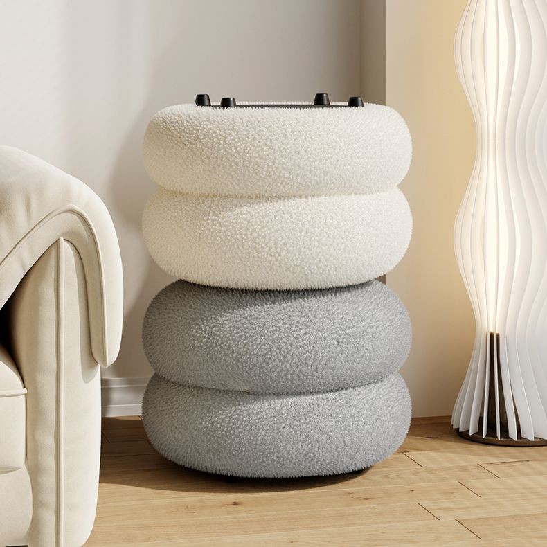 Round Small Stool Shoes Bedroom Living Room Stool Short Sitting Stool ...