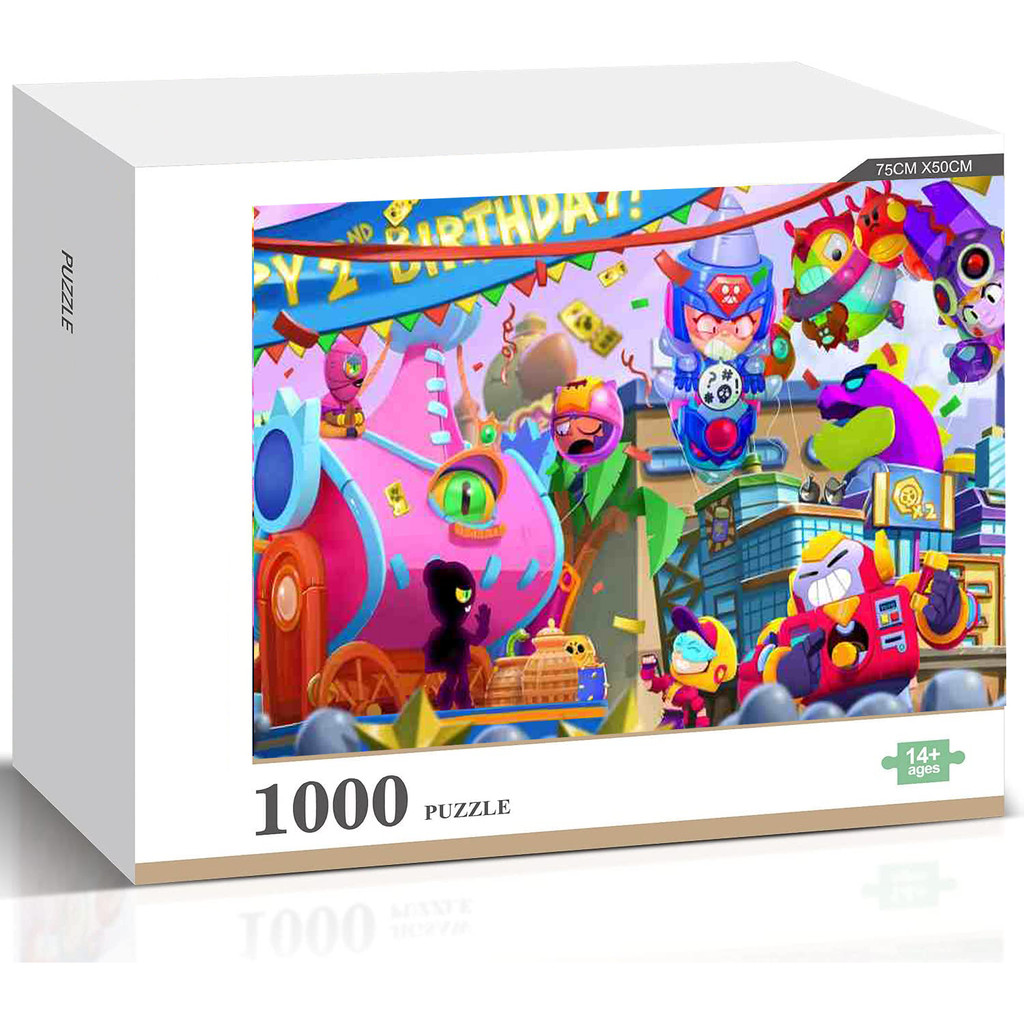 Brawl Stars Wooden Jigsaw Puzzle Family Game Educational Toy Wall Decor ...