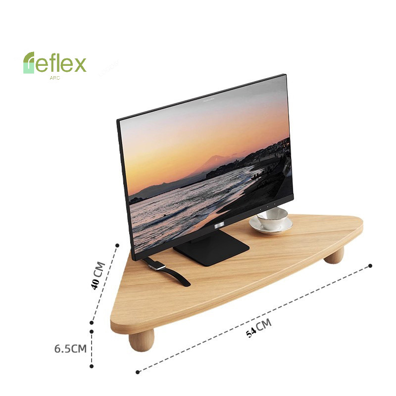 Reflex Arc 90 Degree Triangle Computer Monitor Holder PC Screen Rack ...