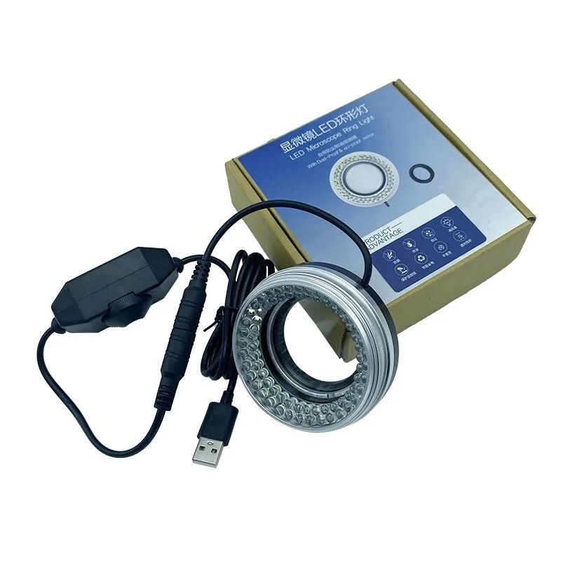USB 72 LED Illumination Ring Light Source Form Monocular Binoculars ...