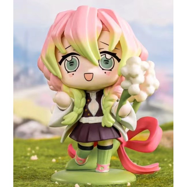 Anime Demon Slayer Birth Flower Series Doll Kanroji Mitsuri Model Doll ...