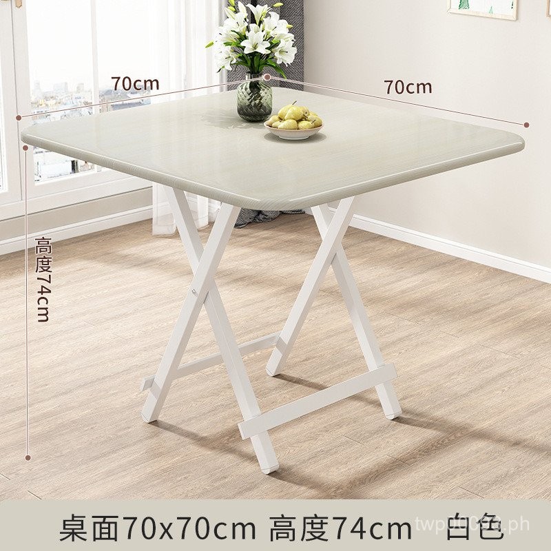 Mahjong Table Folding Small Portable Household Shrink Table Dining ...