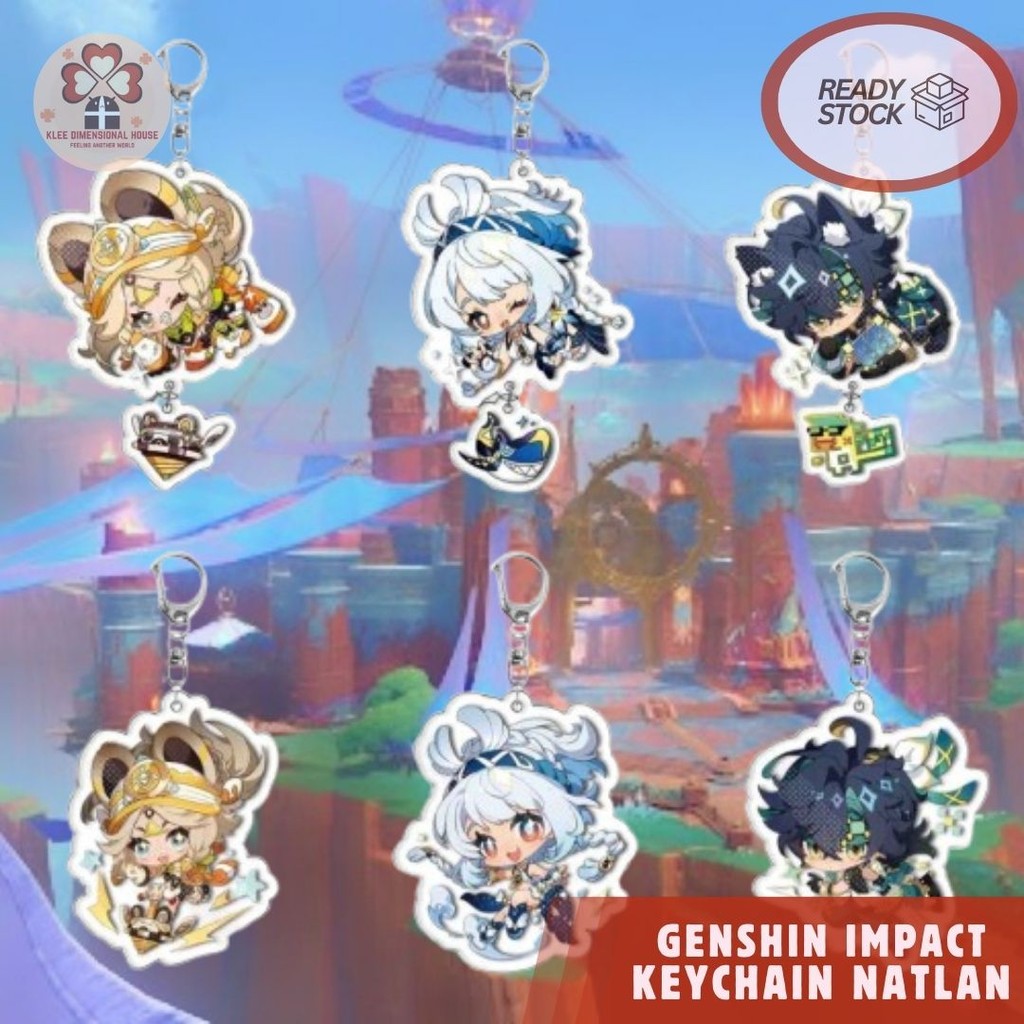 Genshin Impact Natlan Character Acrylic Keychain/Kachina/Kachina ...