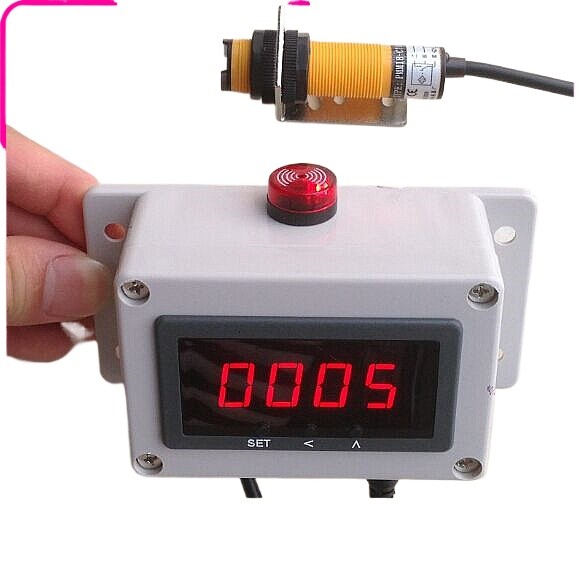 Automatic Induction Electronic Digital Display Counter Conveyor Belt Infrared Counter Industrial