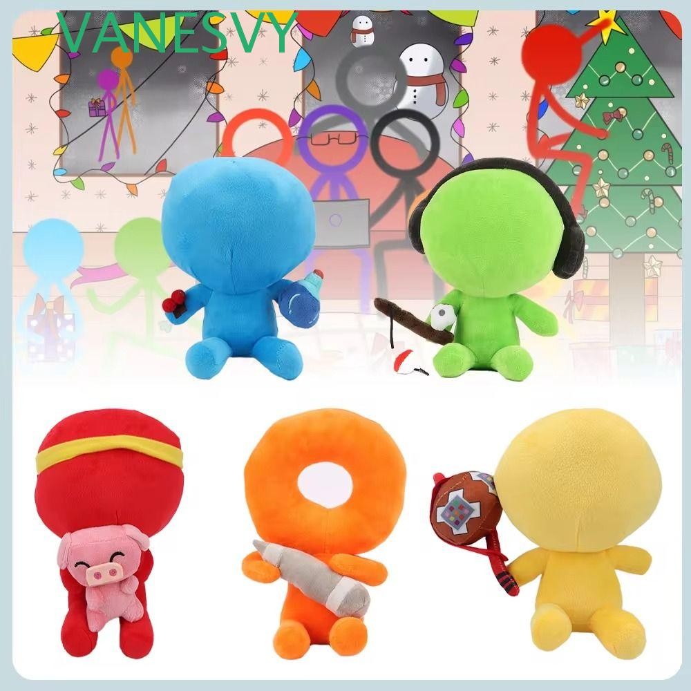 VANESVY Alan Becker Plushie Doll, Hug The Little Pig Kawaii Youtooz ...