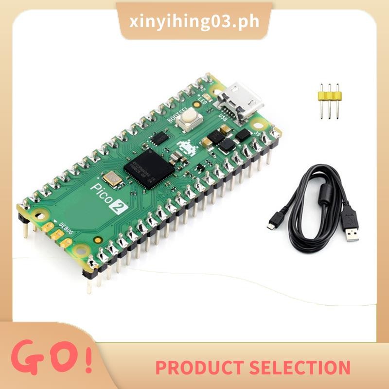 In Stock For Raspberry Pi Pico 2-CC Development Board RP2350 Microcontroller ARM Cortex-M33 ...