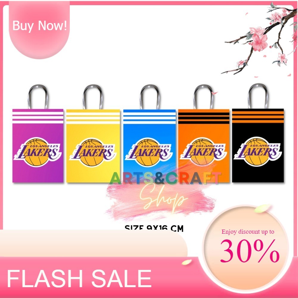 LOOT 4E75 CRAFT101 Lakers Basketball Candy Loot Bag Party Decorations ...
