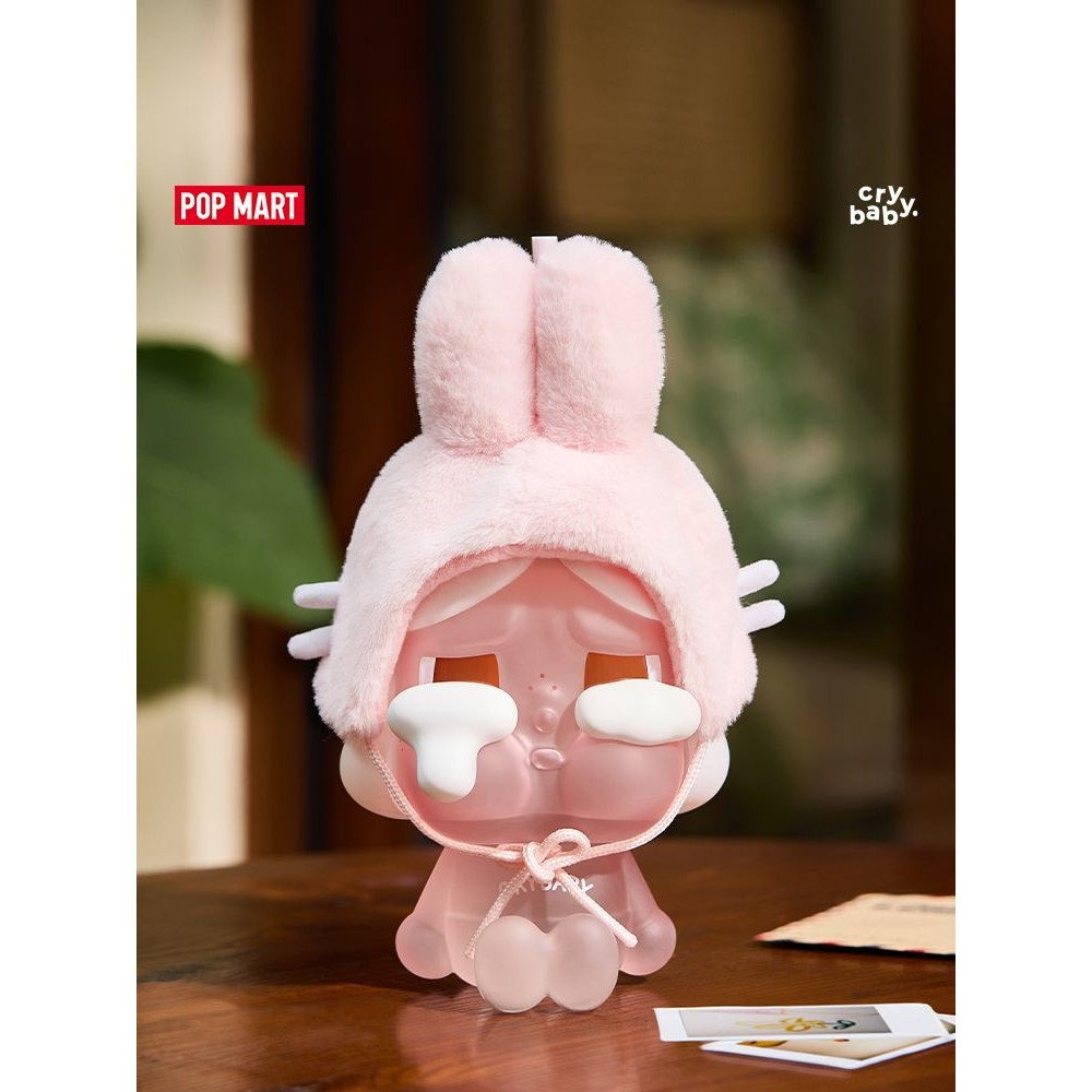 Popmart POPMART CRYBABY Tears Factory Series Plush Straw Cup Crying ...