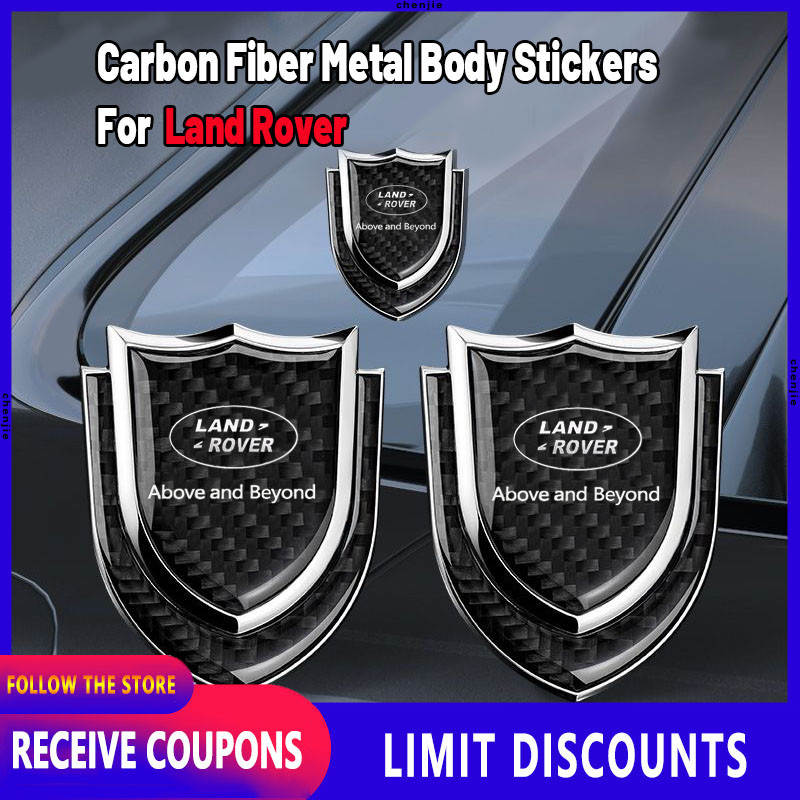 High quality Car Logo Emblem Badge Chrome Sticker 3D Metal Carbon Fiber ...