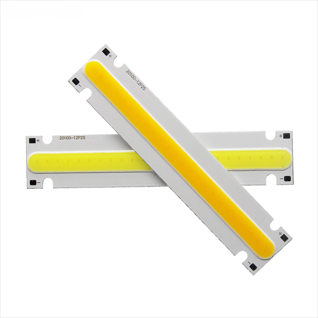 BZSTB DC6V 600LM LED COB Module Light Hard Strip 100x20MM 3000K 6500K ...