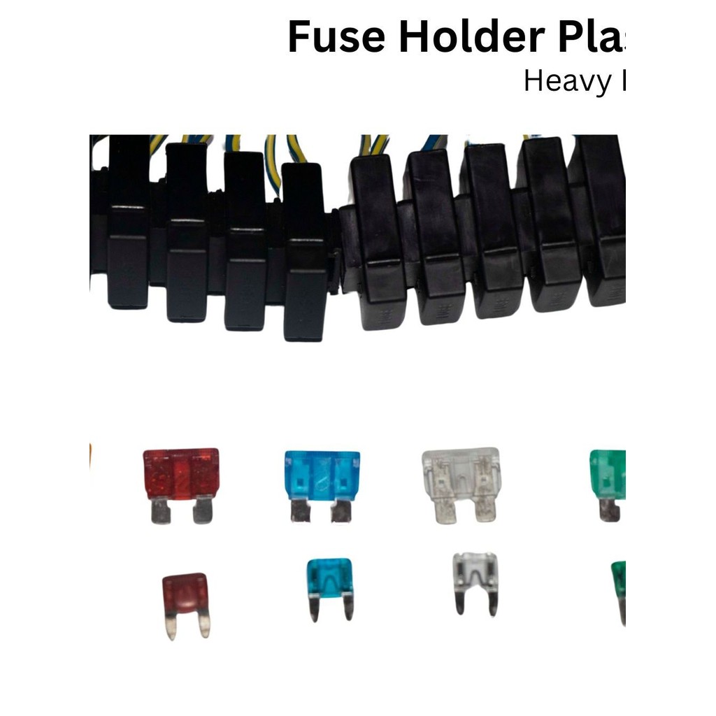 Heavy Duty Plastic Fuse Holder with Original Japan Wire for Motorcycle ...