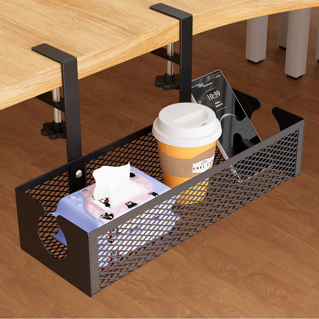 Under Desk cable management rack Desktop cable storage device Desk wire ...