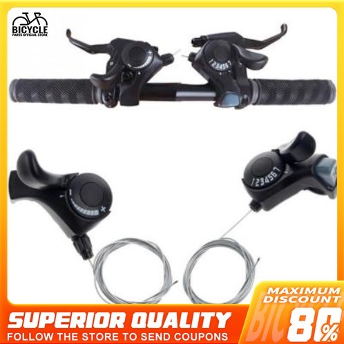 MTB Bike Thumb Gear Shift Lever 3x7 Speed Shift TX30 Trigger Bicycle ...