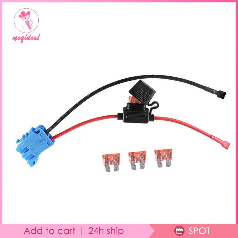 [MEGIDEAL] 12 AWG Wire Harness Connector Battery Connector Cable with ...