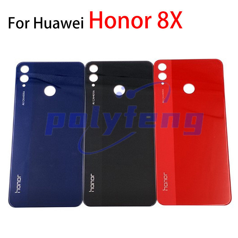 For HUAWEI Honor 8X Battery Cover Rear Glass Door Housing Case Back ...