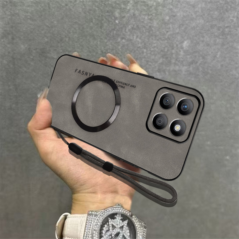 Casing honor x8b honor x8a Phone case anti drop and anti slip sheepskin ...