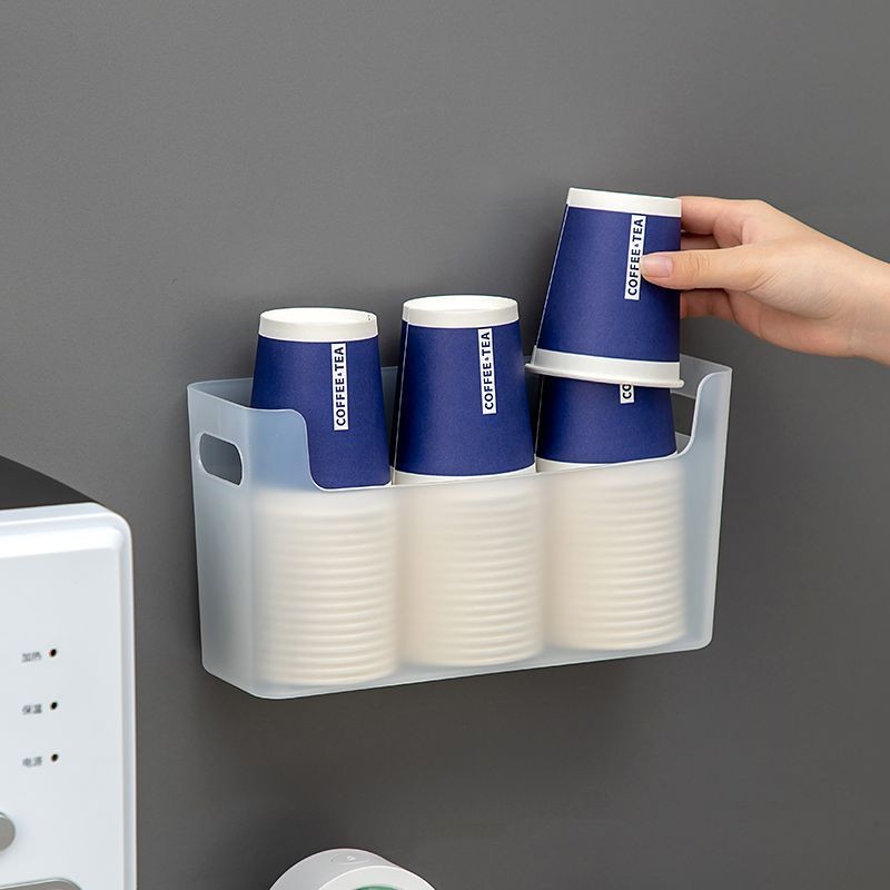 Good Things Disposable Cup Picker Paper Cup Holder Wall-Mounted Water ...