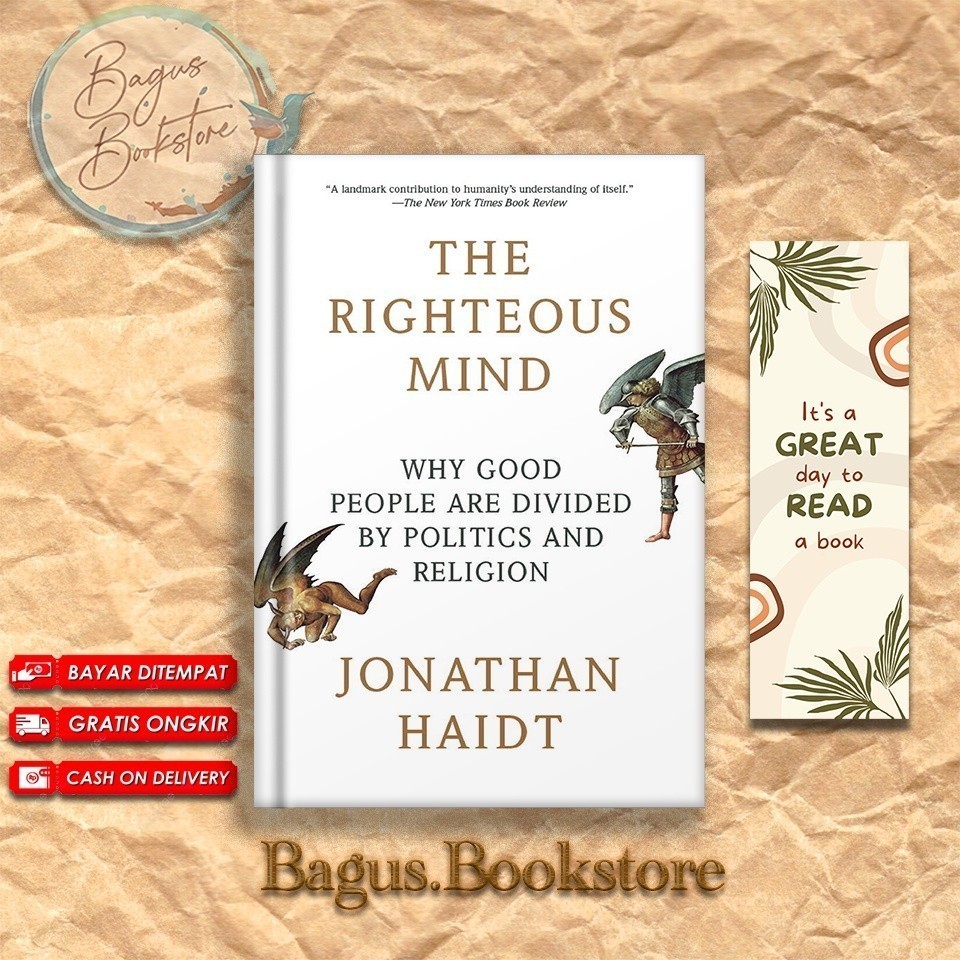 The Righteous Mind - Jonathan Haitt | Shopee Philippines