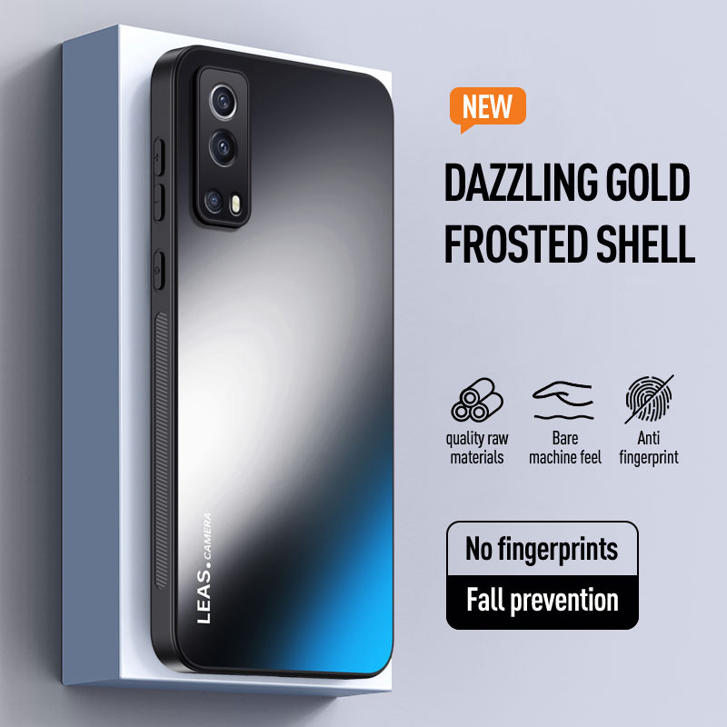 For Vivo Y72 Y52 5G Shockproof Armor Case Matte Hard Bumper Camera ...