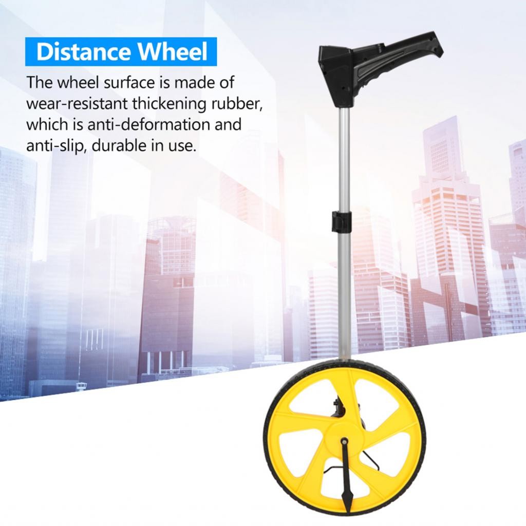 Supergoodsales Distance Wheel Measuring Foldable for Measurement Road ...