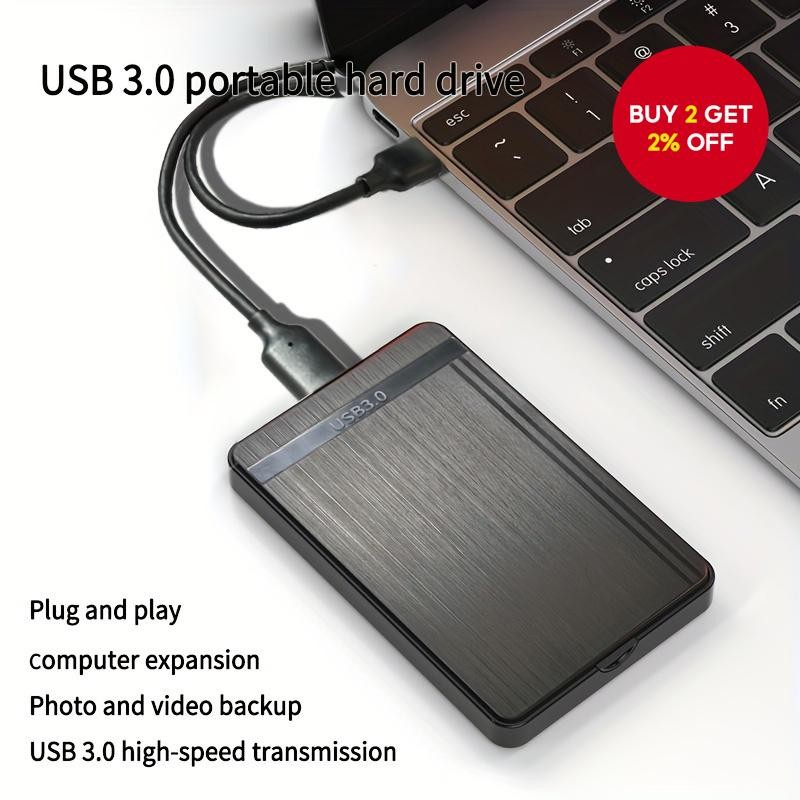 External Laptop Hard Drive Portable USB 3.0 Transmission High Speed ...