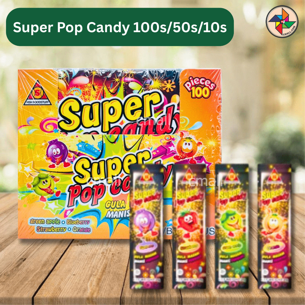 [CM] HSH FoodStuff Super Pop Candy Sour Popping Gula Masam Manis ...