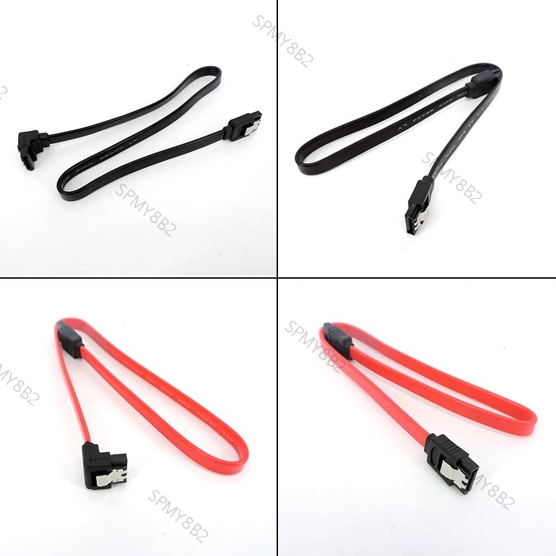 3 wire High Speed lead 40cm Straight Right-angle SATA Cable 3.0 III To ...