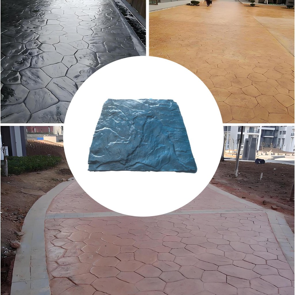 [syxivmj] Concrete Stamping Tool Paving Pattern Maker Rock Texture ...
