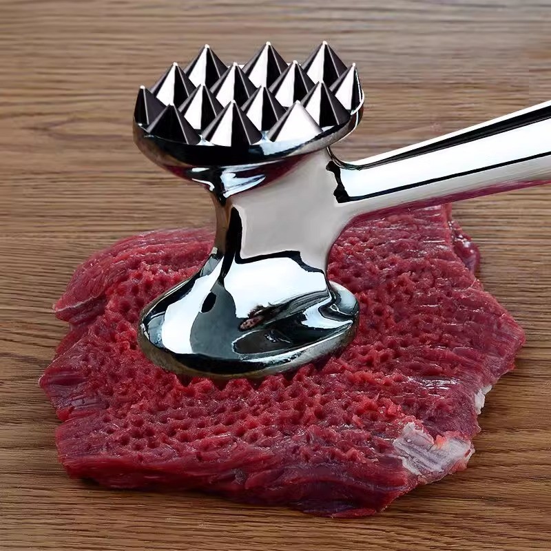 Kitchen Meat Hammer 304 Stainless Steel Steak Steak Knock Meat Hammer ...