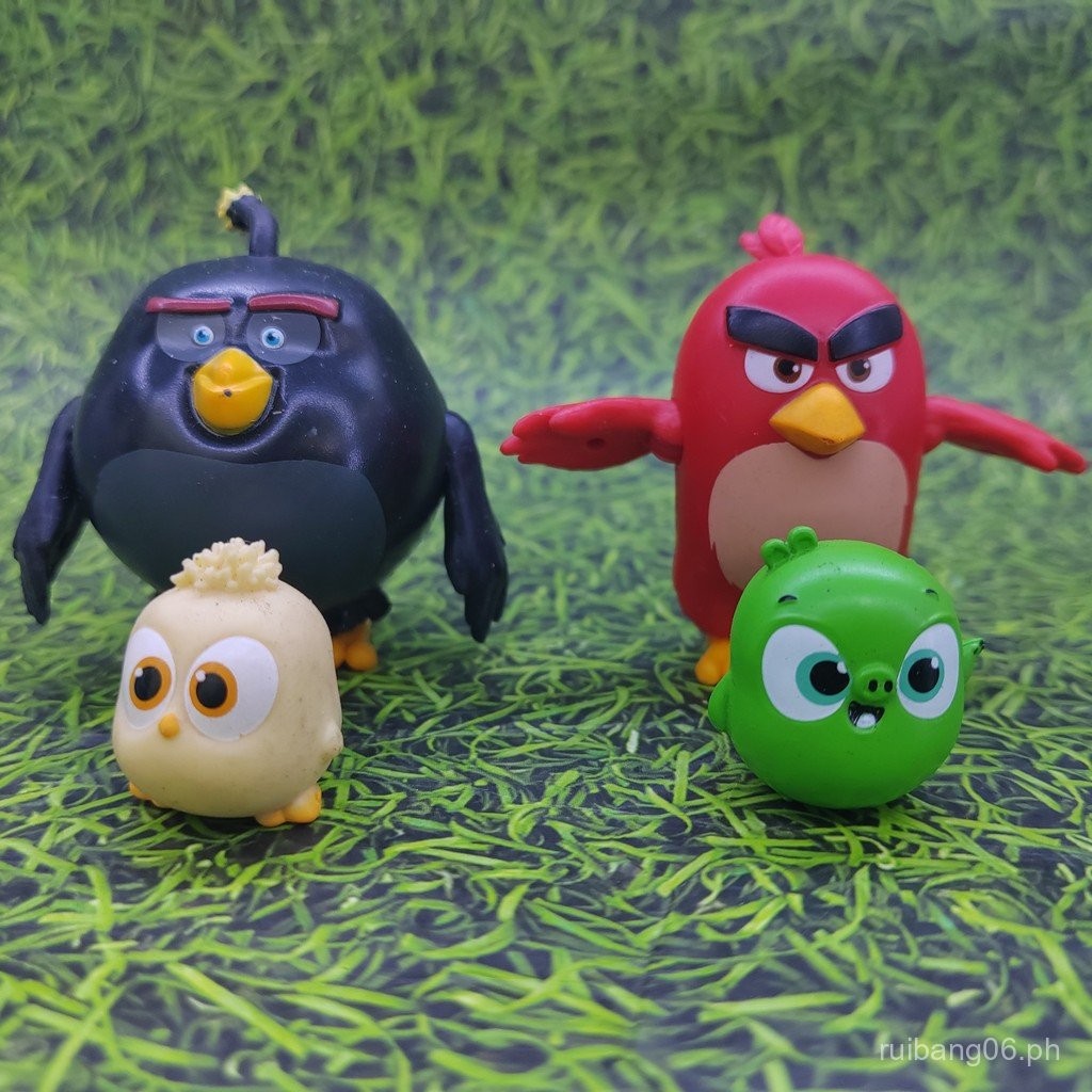 New Bulk Angry Birds Series Little Bird Figurine Model Toy Decoration ...