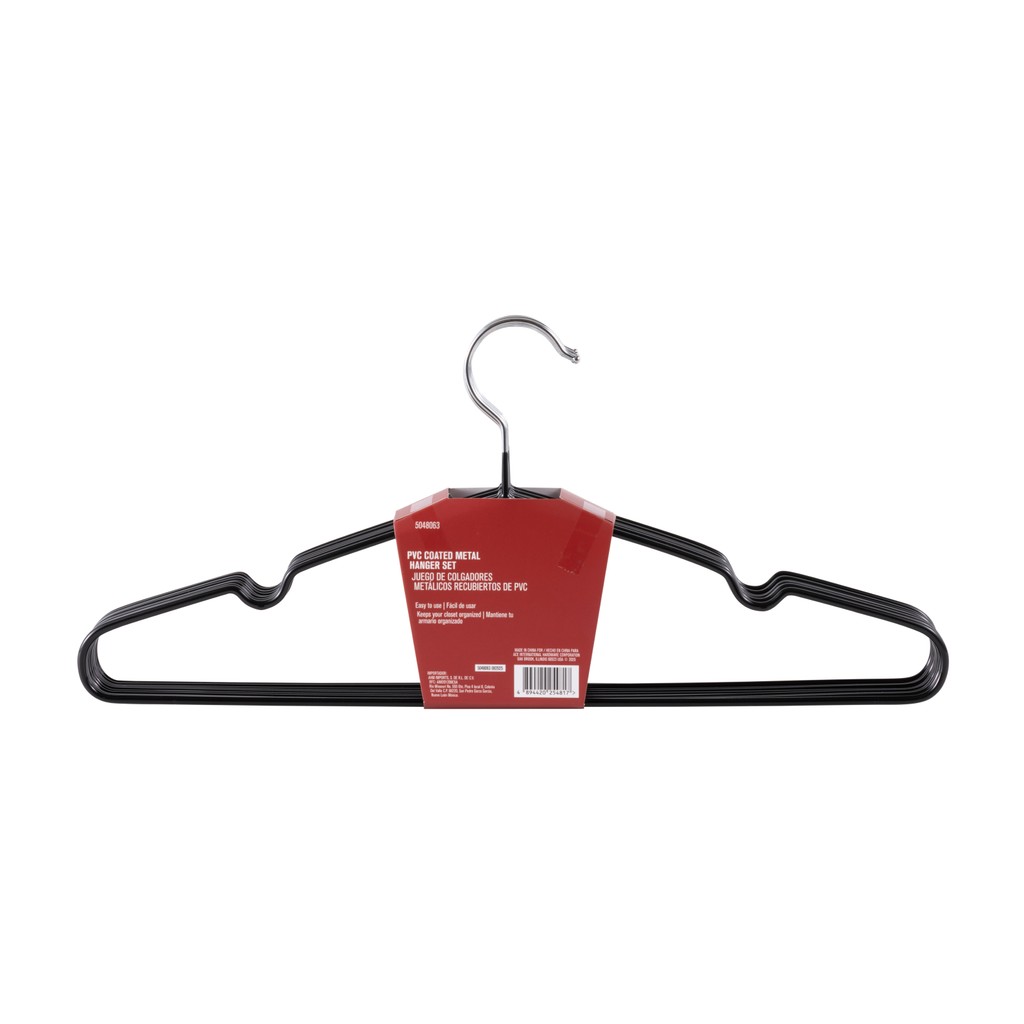 ACE PVC Coated Metal 10 Piece Hanger Set | Shopee Philippines