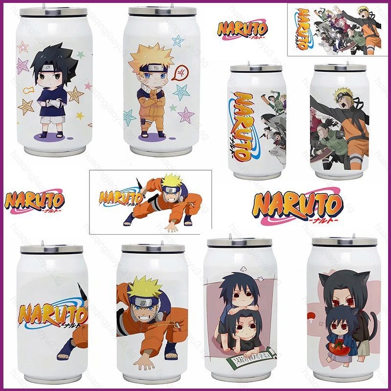 HQ3 NARUTO Anime Thermos Cup Anime Bottle Kakashi Sasuke Madara Itachi ...
