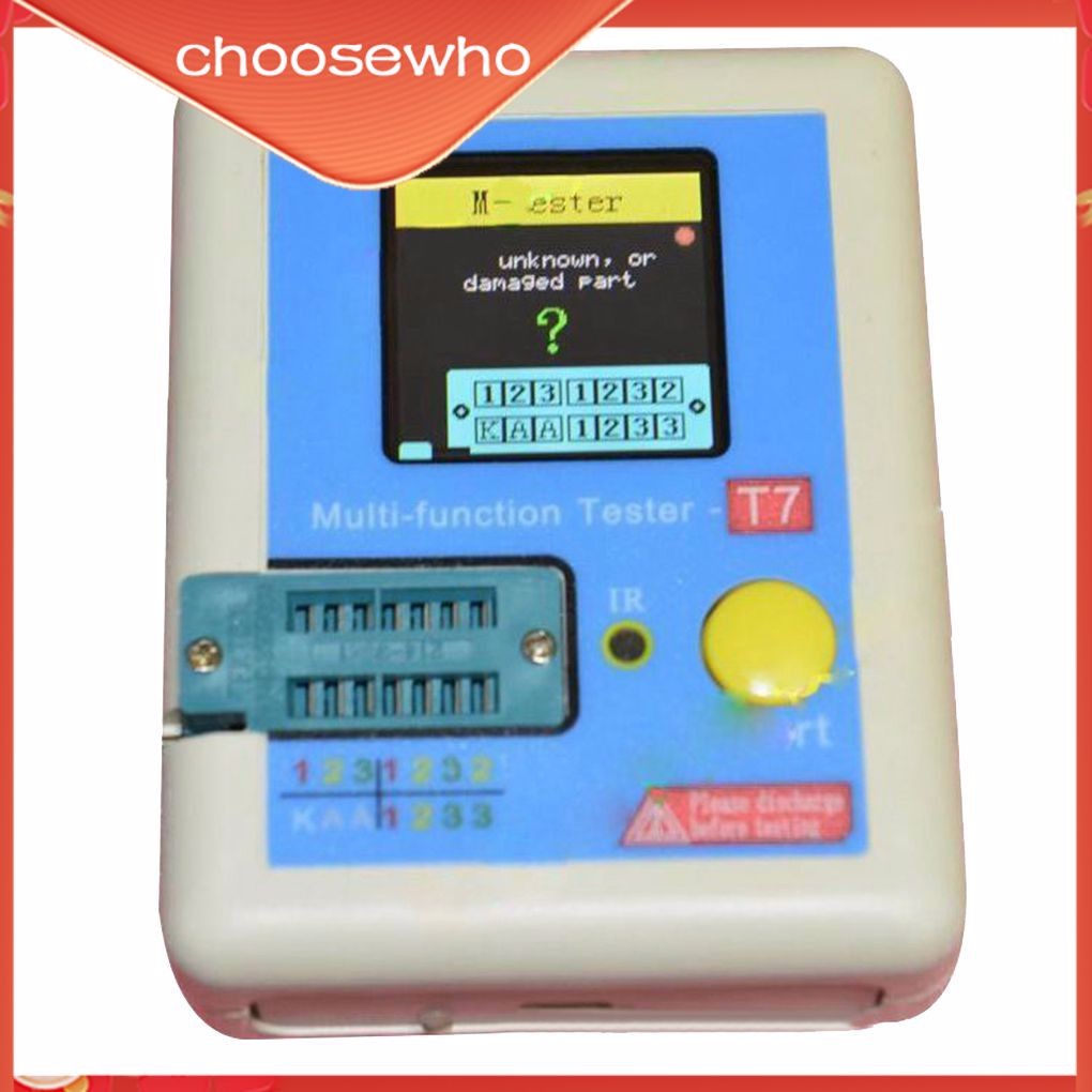 [Choo] Transistor Tester Diode Triode Capacitance Inductor Meter ESR ...