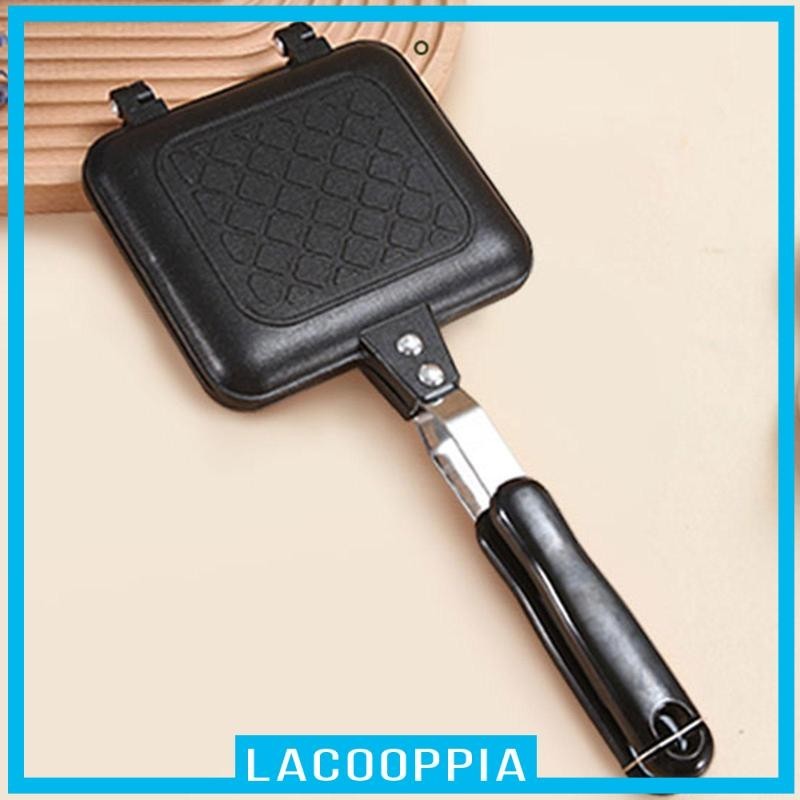 [ Double Sided Sandwich Baking Pan Frying Pan Flip Grilled Pan Nonstick ...