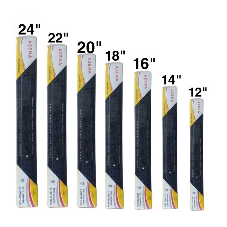 COD Drawer Guide Full Extension Ball Bearing Heavy Duty Steel Slide ...