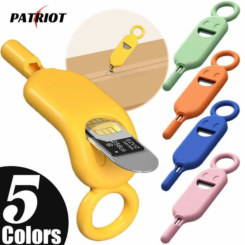 2 IN 1 SIM Card Removal Needle with Protector - Anti-Lost, Universal ...