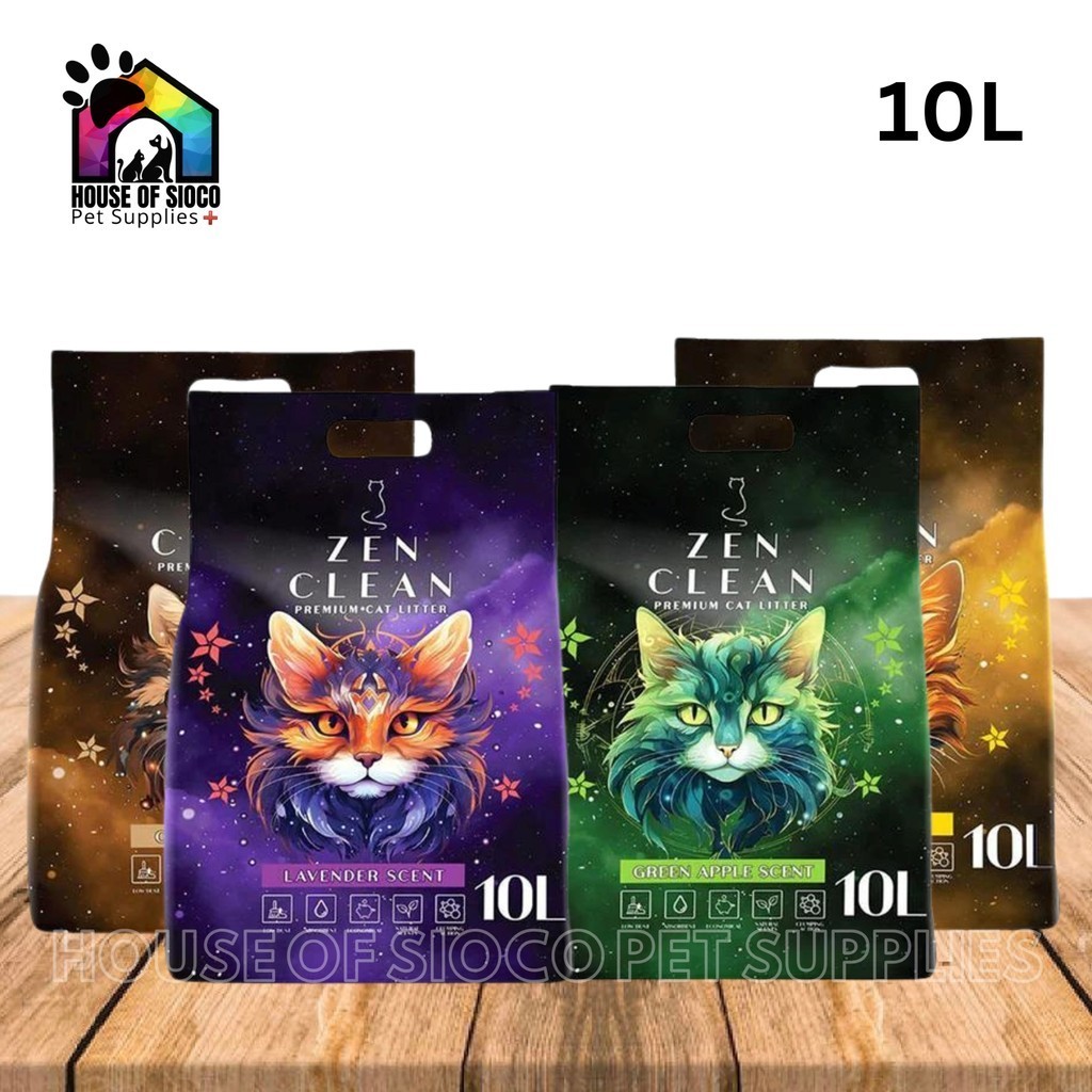 Zen Clean Cat Litter 10L | Shopee Philippines