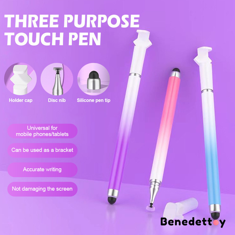 Holder Pen/Stylus Pen Cover Dual Head Touch pen Phone Tablet Capacitive ...