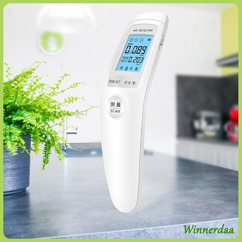 WINN Air Quality Monitor Indoor HCHO Formaldehyde Detector AQI Monitor ...