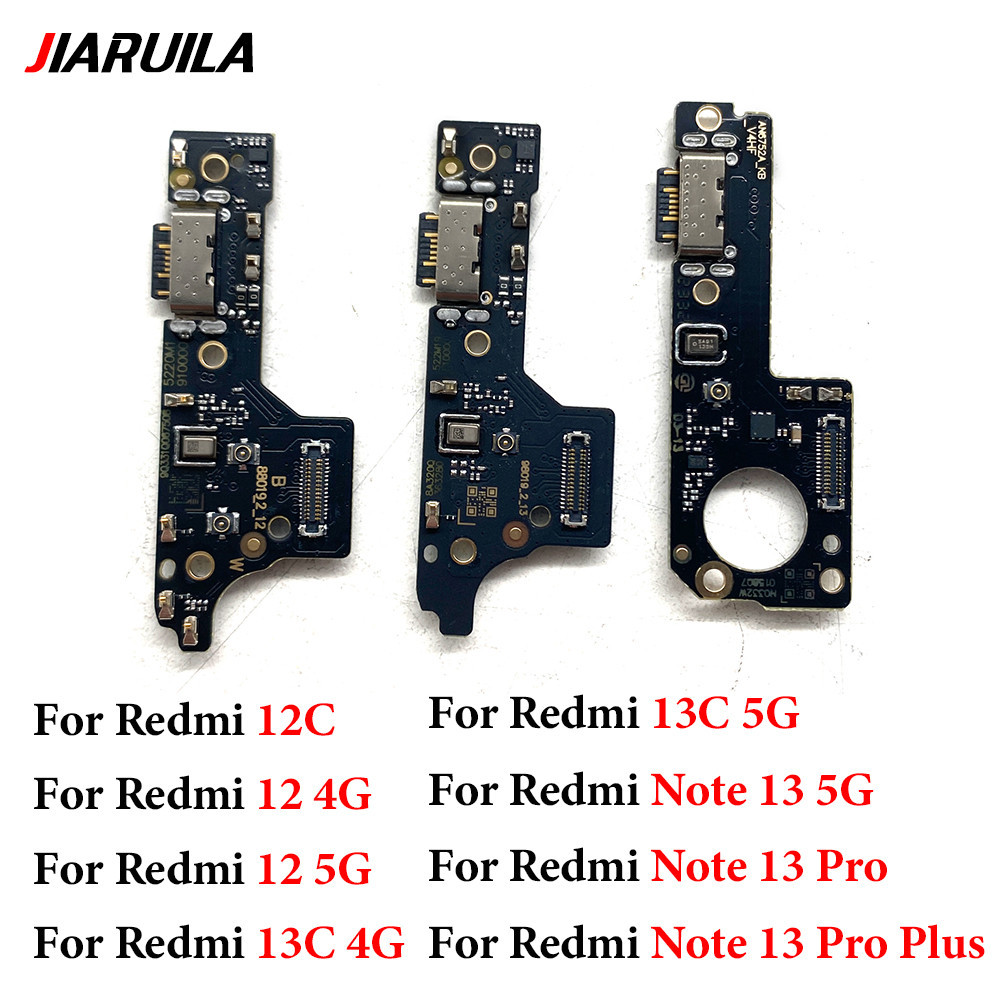 Charging Board For Xiaomi Redmi 12C 13C 12 4G 5G Note 13 Pro Plus New ...