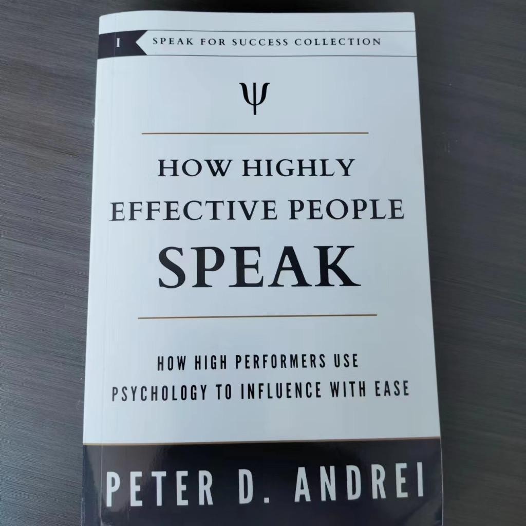how highly effective people SPEAK by Peter D. Andrei | Shopee Philippines