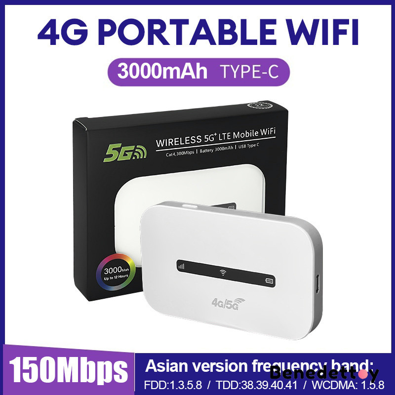 3000mAh 5G WIRELESS ROUTER Pocket WiFi Openline LTE Hotspot Router ...