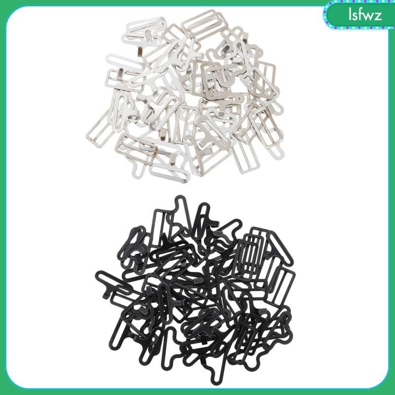 [Lsfwz] 20 Sets Adjustable Tie Hardware Clip Set, Metal Cravat Clip ...