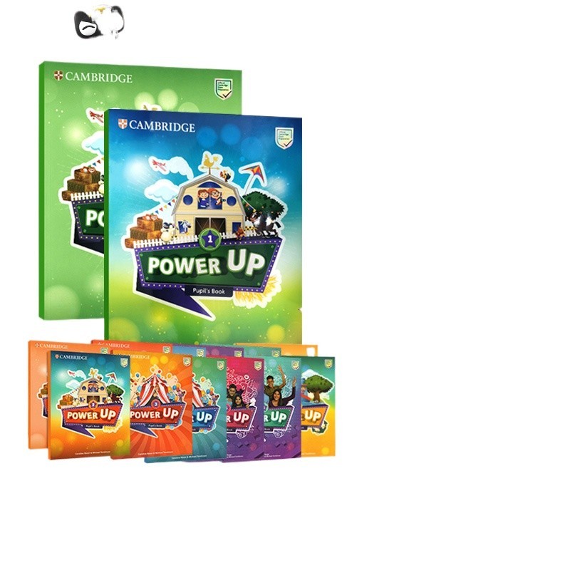 Original Imported Cambridge Children's English Textbook Power Up 1 2 3 ...